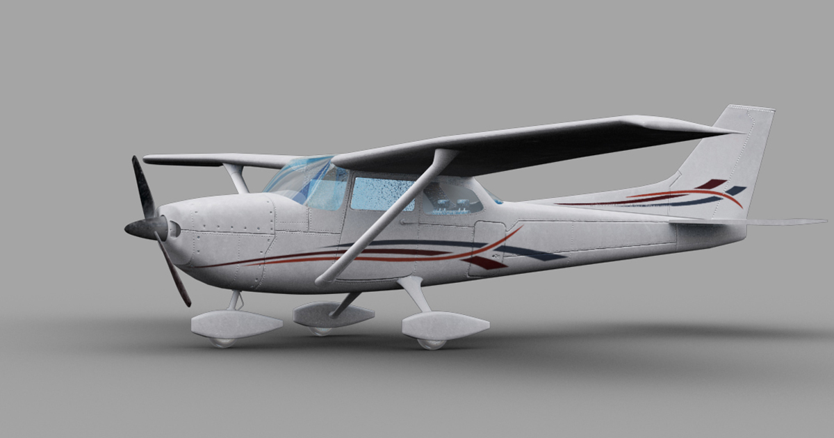 Lowpoly Aircraft 2 | 3D Air | Unity Asset Store