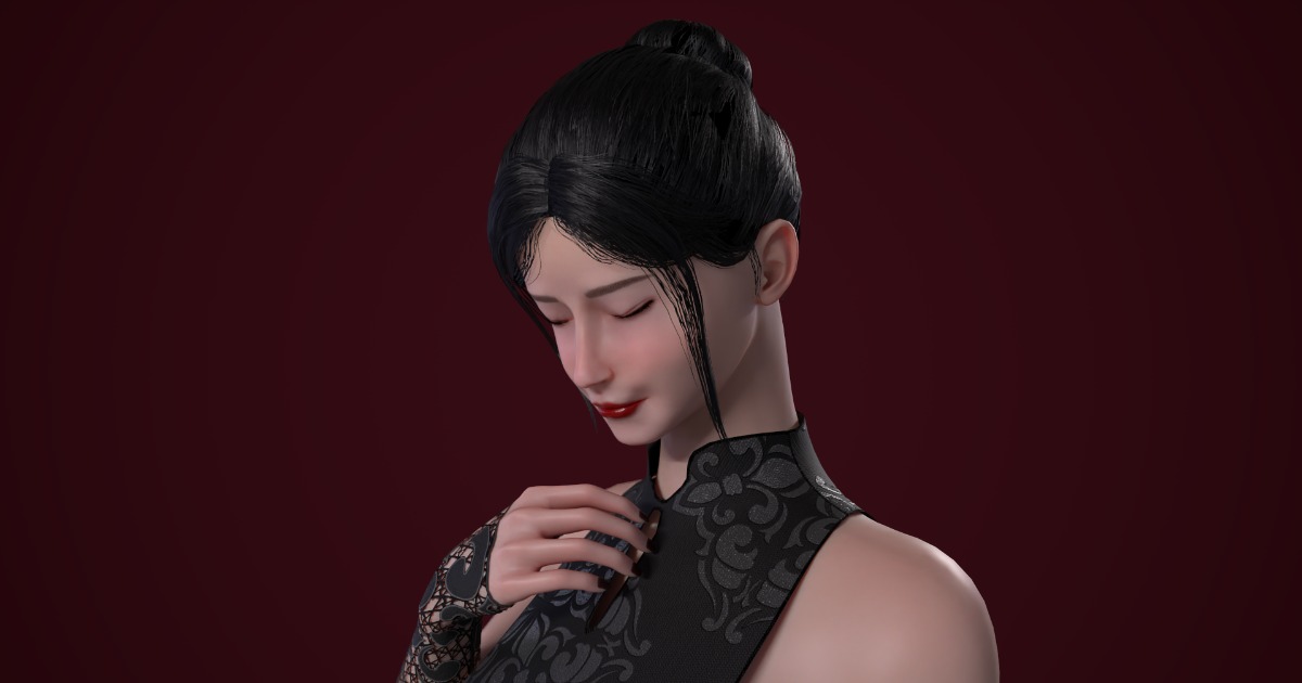 Graceful Girl V2 | 3D Humanoids | Unity Asset Store