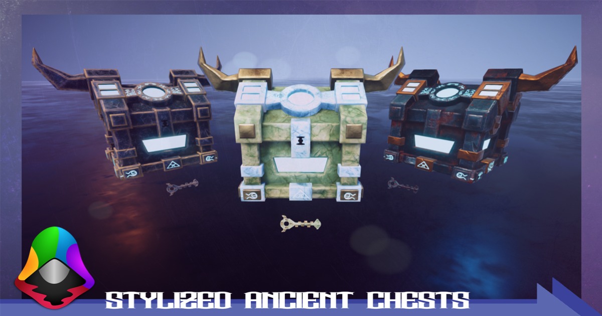 Stylized Chests: Ancient Chest | 3D Props | Unity Asset Store