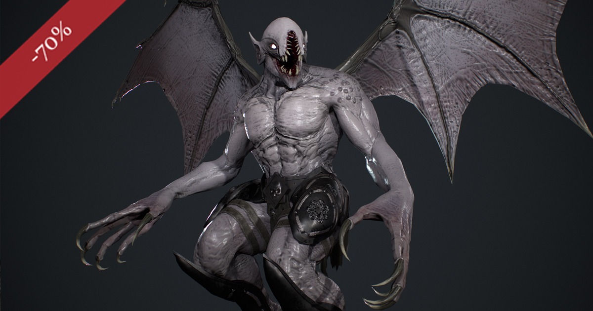 Night Demon | 3D Creatures | Unity Asset Store