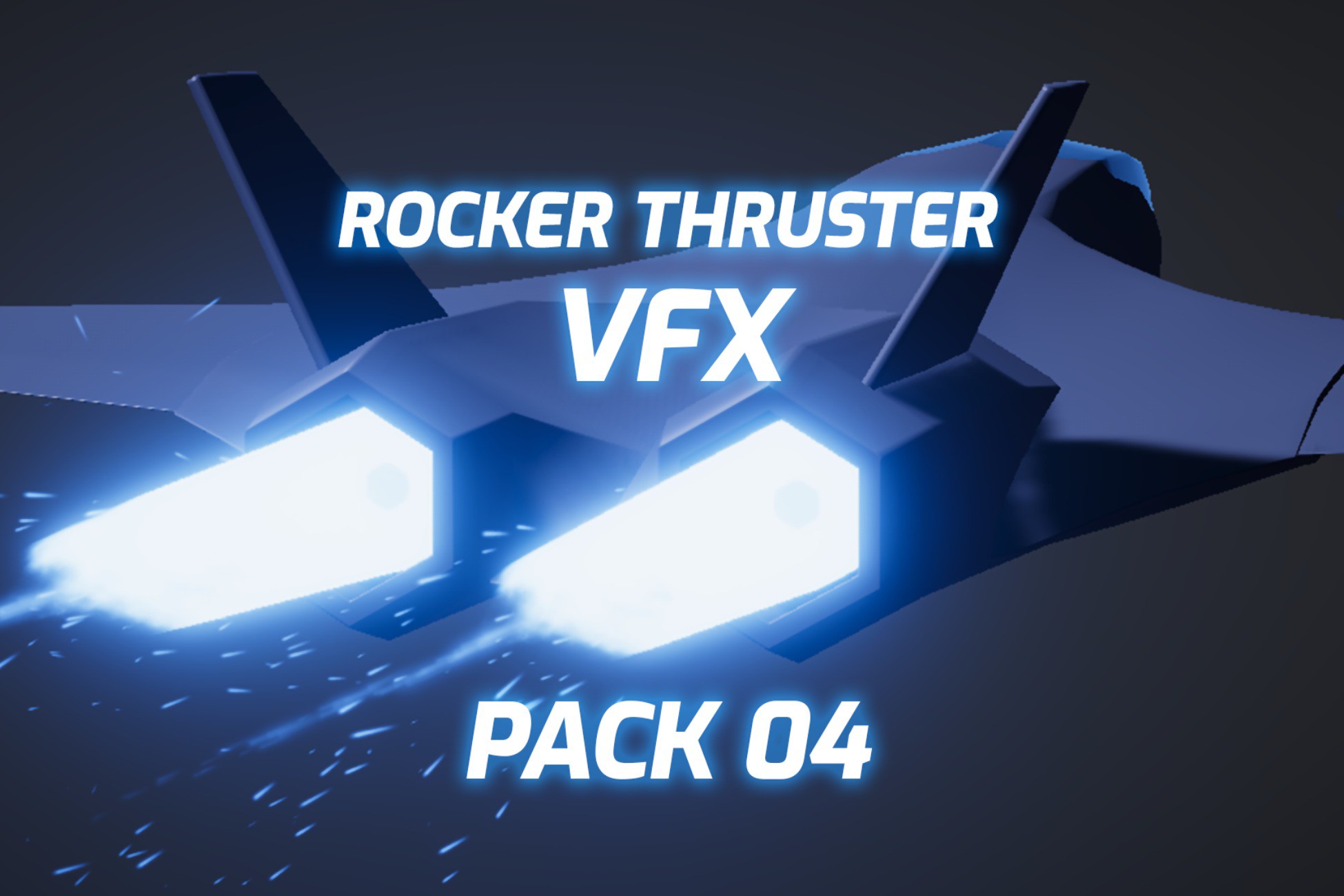 Sci-fi Rocket Thruster VFX 04 | VFX Particles | Unity Asset Store