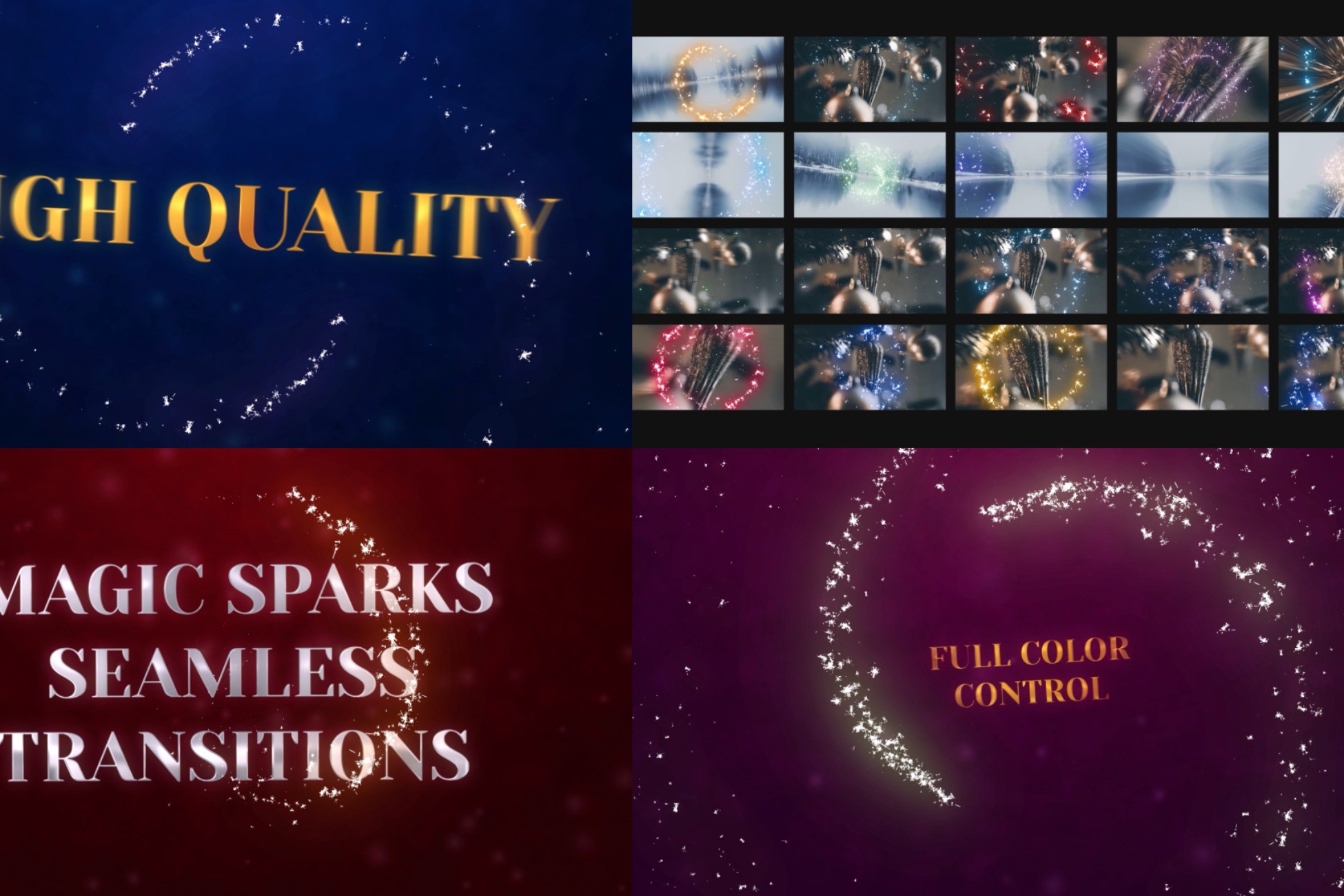 Magic Sparks Seamless Transitions (07.09.22) | 2D Textures & Materials ...