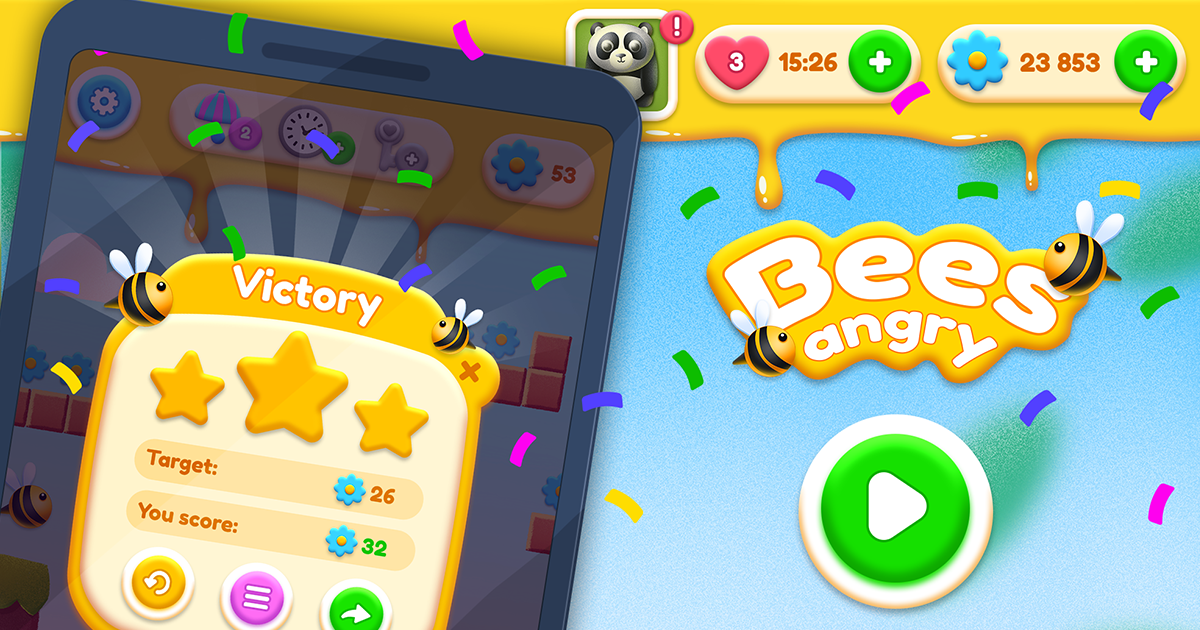 Bee GUI pack | 2D GUI | Unity Asset Store