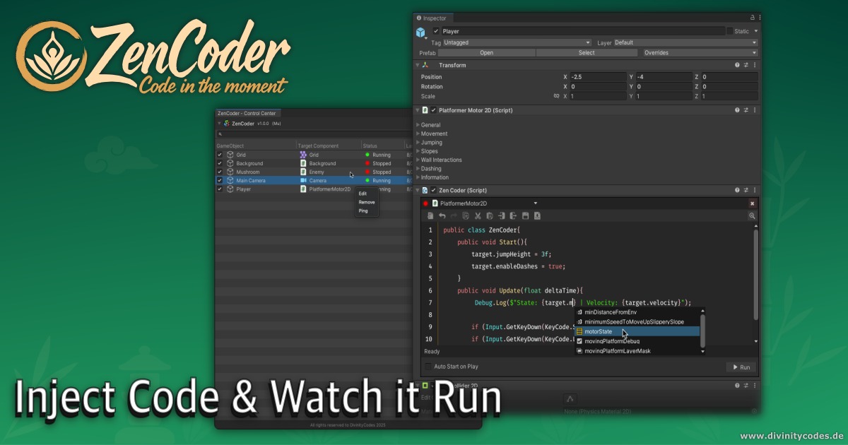 ZenCoder - Inject Logic. See It Run Instantly. | Utilities Tools ...