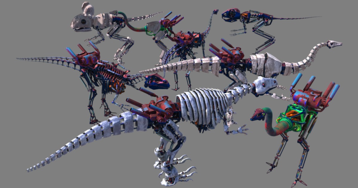 Bipedal Animal Robots | 3D Robots | Unity Asset Store