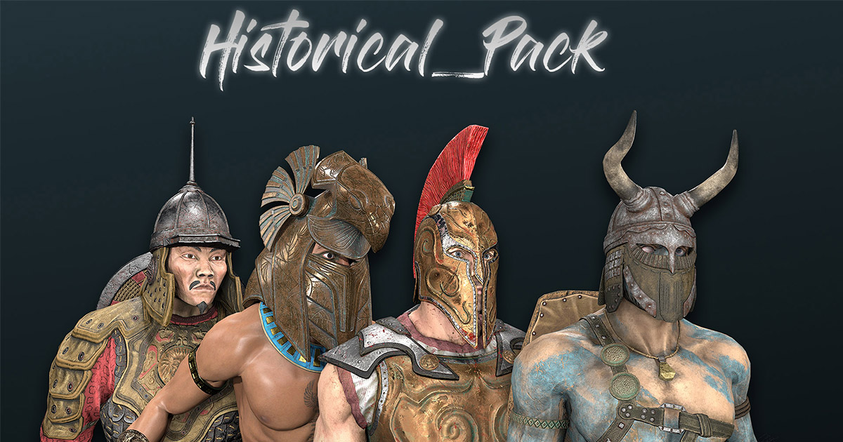 Historical_Pack | 3D Characters | Unity Asset Store