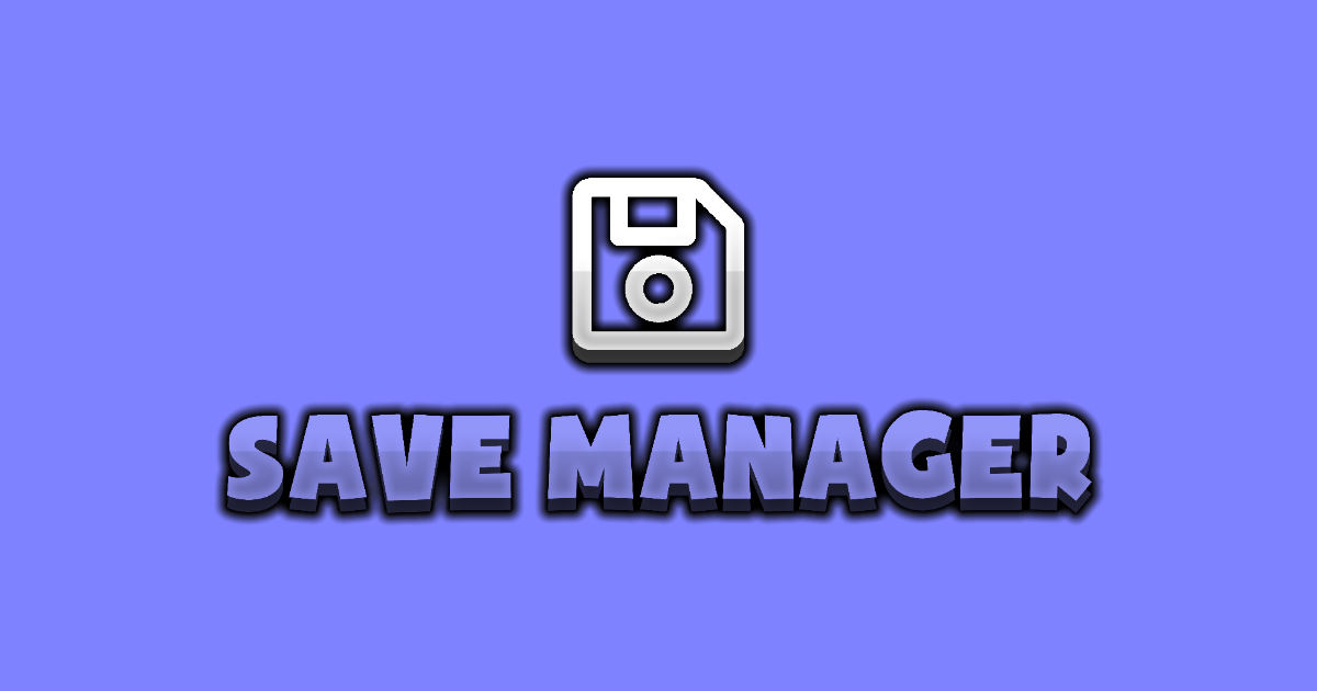 Save Manager | CG | Utilities Tools | Unity Asset Store