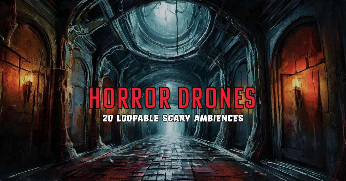 Horror Drones: 20 Loopable Scary Ambiences | Audio Ambient | Unity Asset Store