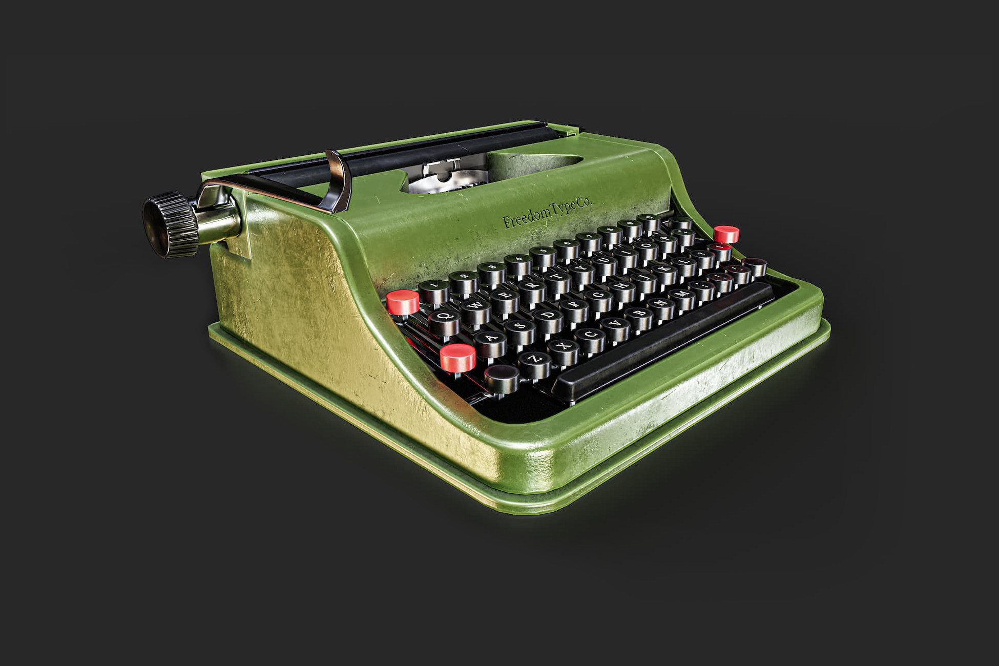 Typewriter 3D Model | 3D Props | Unity Asset Store