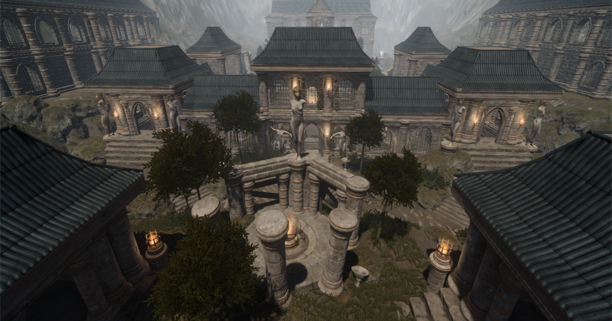 The Ancient Set - Temples | 3D Fantasy | Unity Asset Store