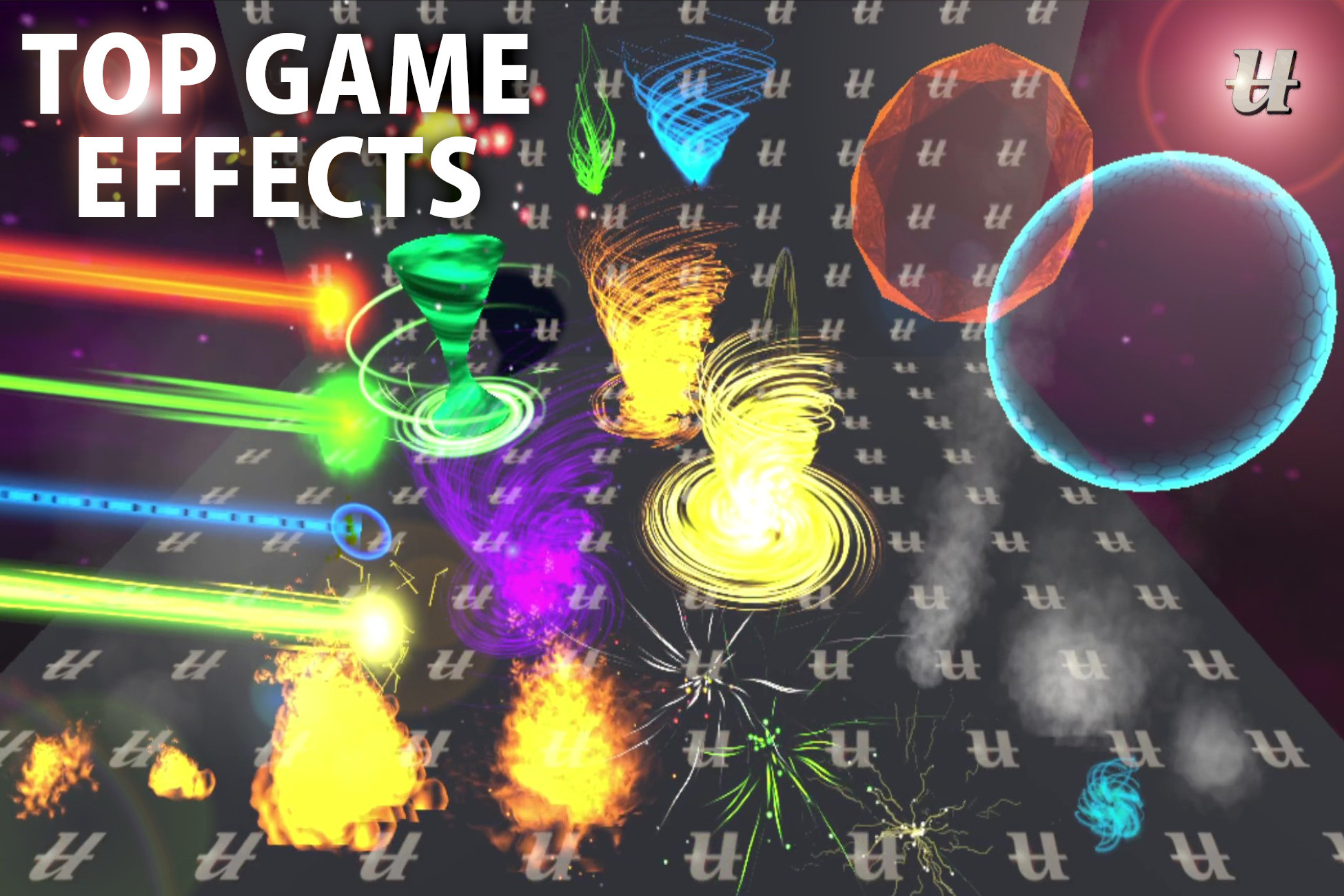 Top Game Effects VFX Particles Unity Asset Store