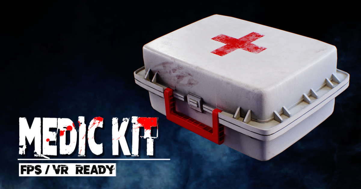 medic kit | 3D Props | Unity Asset Store