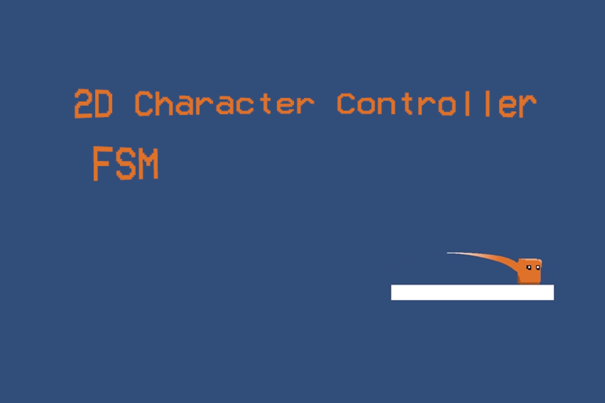 2d Platformer Controller Fsm Finante State Machine Game Toolkits Unity Asset Store