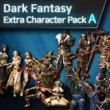 Dark Fantasy Extra Character Pack A