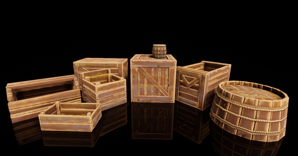 Stylize Free Props & Trees - Erbeilo3D | 3D Environments | Unity Asset ...