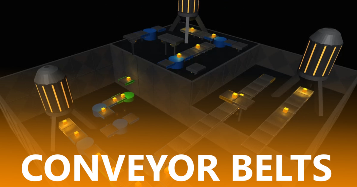Conveyor Belts | 3D Industrial | Unity Asset Store