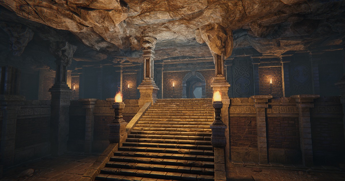 Modular Dungeon Catacombs - Mobile | 3D Dungeons | Unity Asset Store