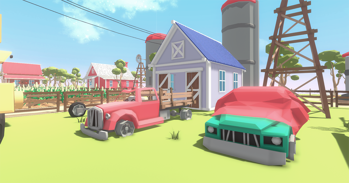 Low poly farm asset pack | 3D Environments | Unity Asset Store