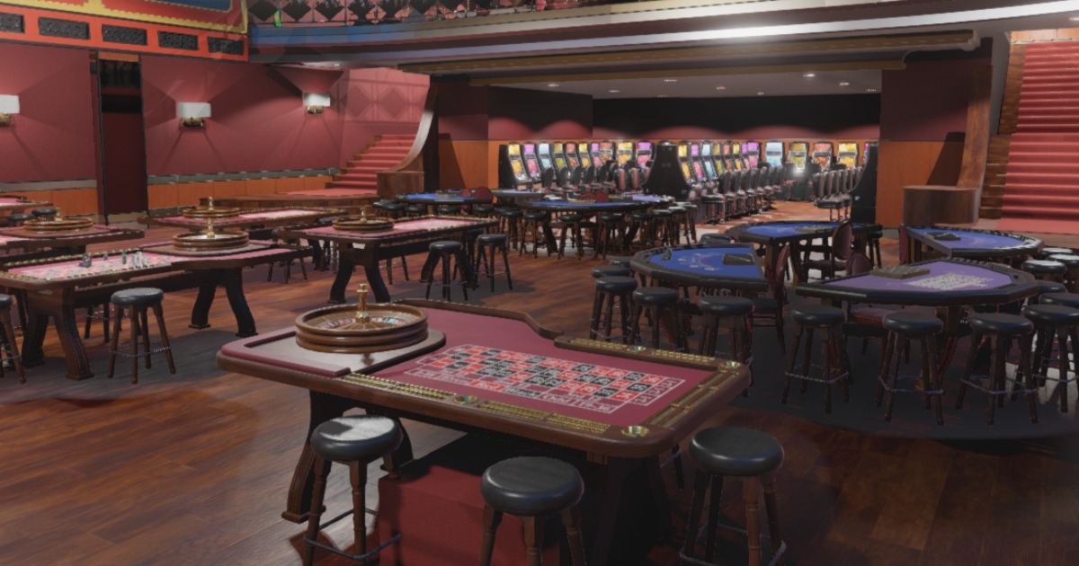 Monte Carlo Style Casino | 3D Environments | Unity Asset Store