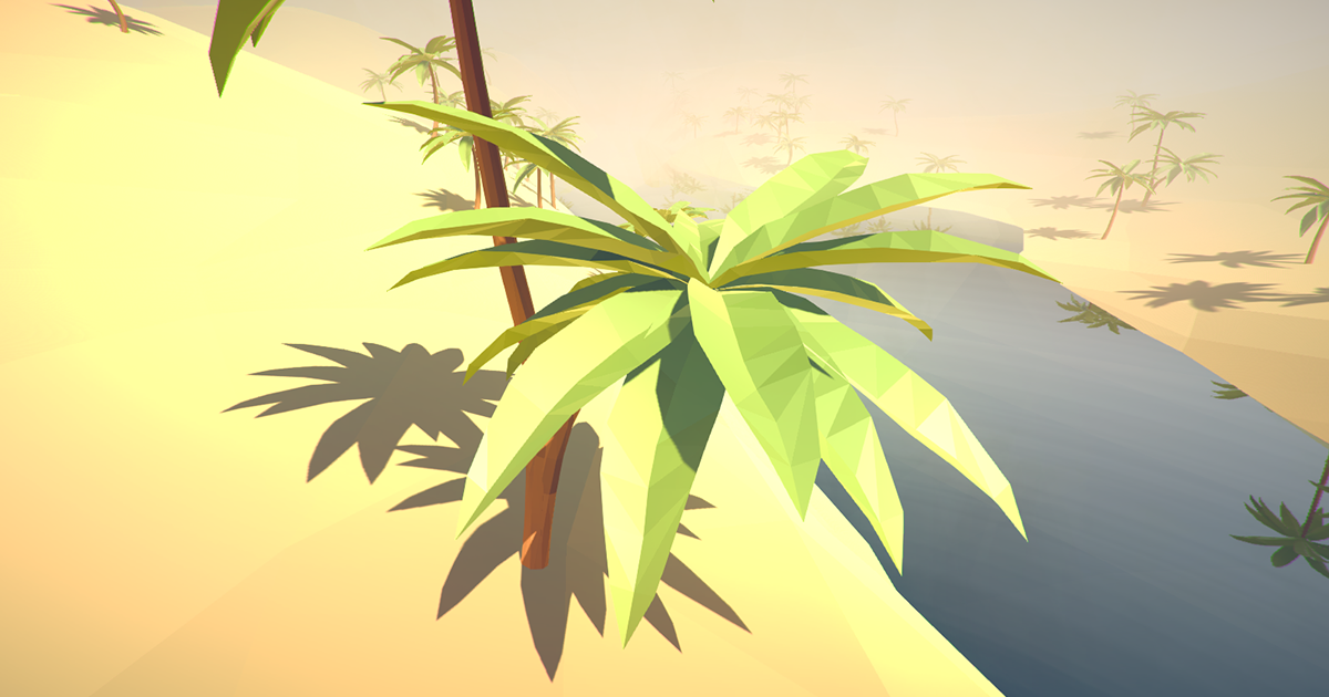 Low-Poly Palm Trees | 3D Trees | Unity Asset Store