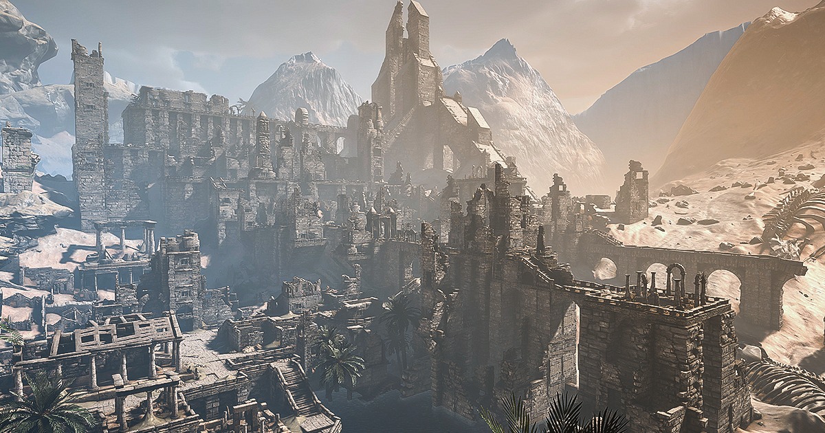 Ancient City Ruins | 3D Fantasy | Unity Asset Store