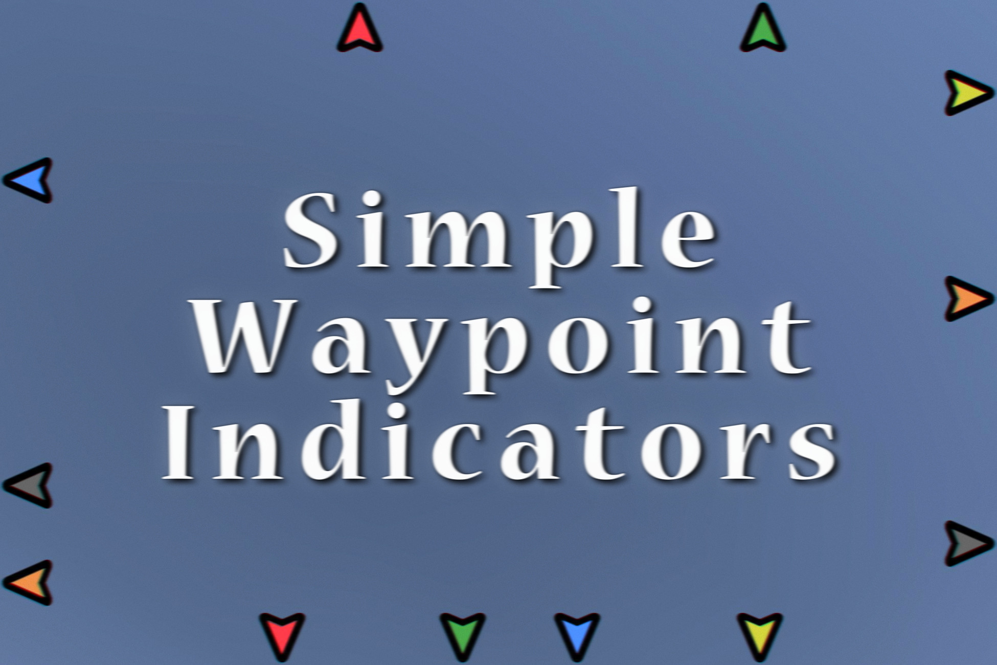 Simple Waypoint Indicators Gui 工具 Unity Asset Store