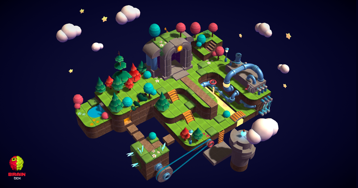 Isometric Cube Environment | 3D Environments | Unity Asset Store