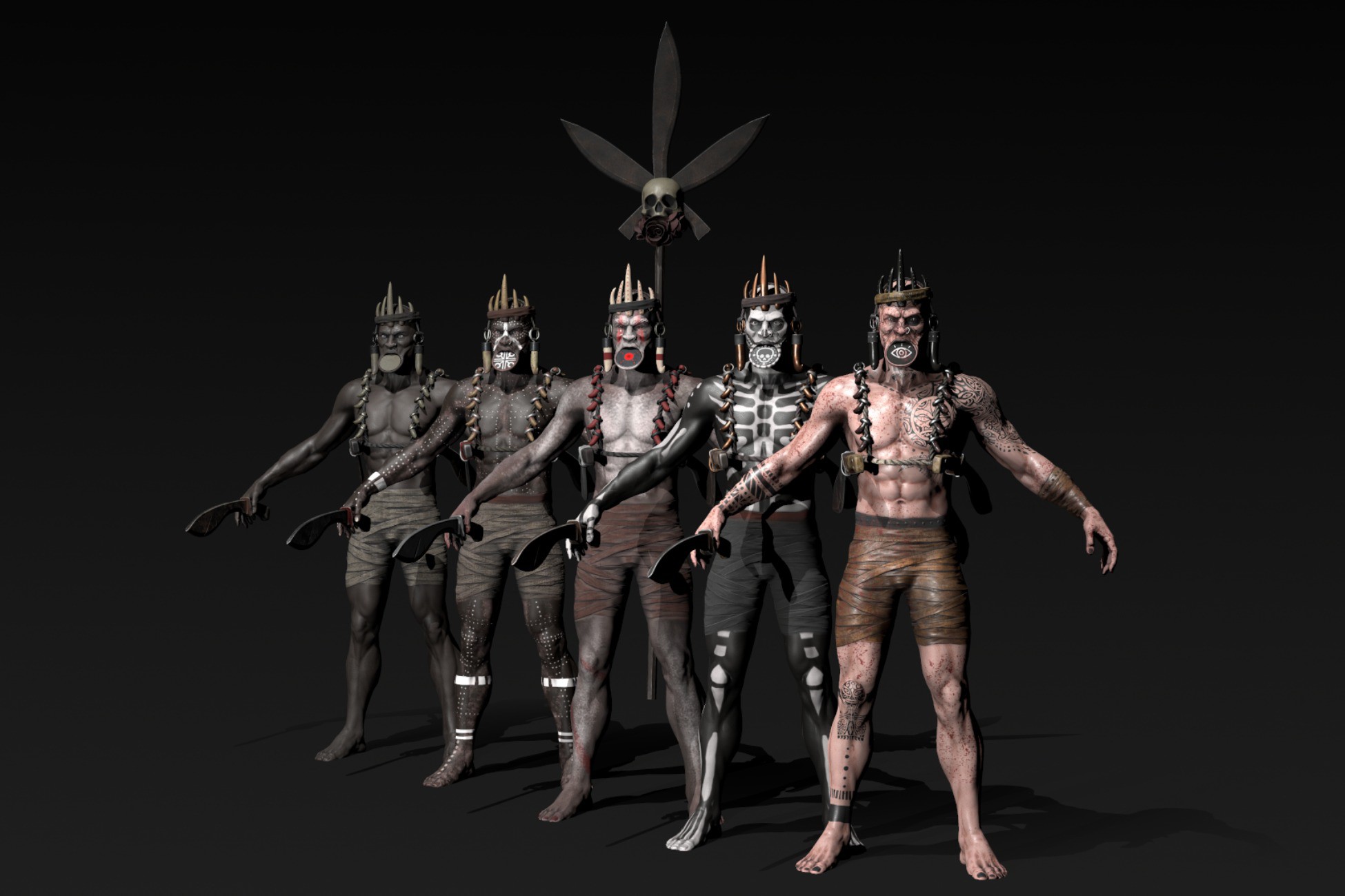 Gangster Mursi | 3D Characters | Unity Asset Store