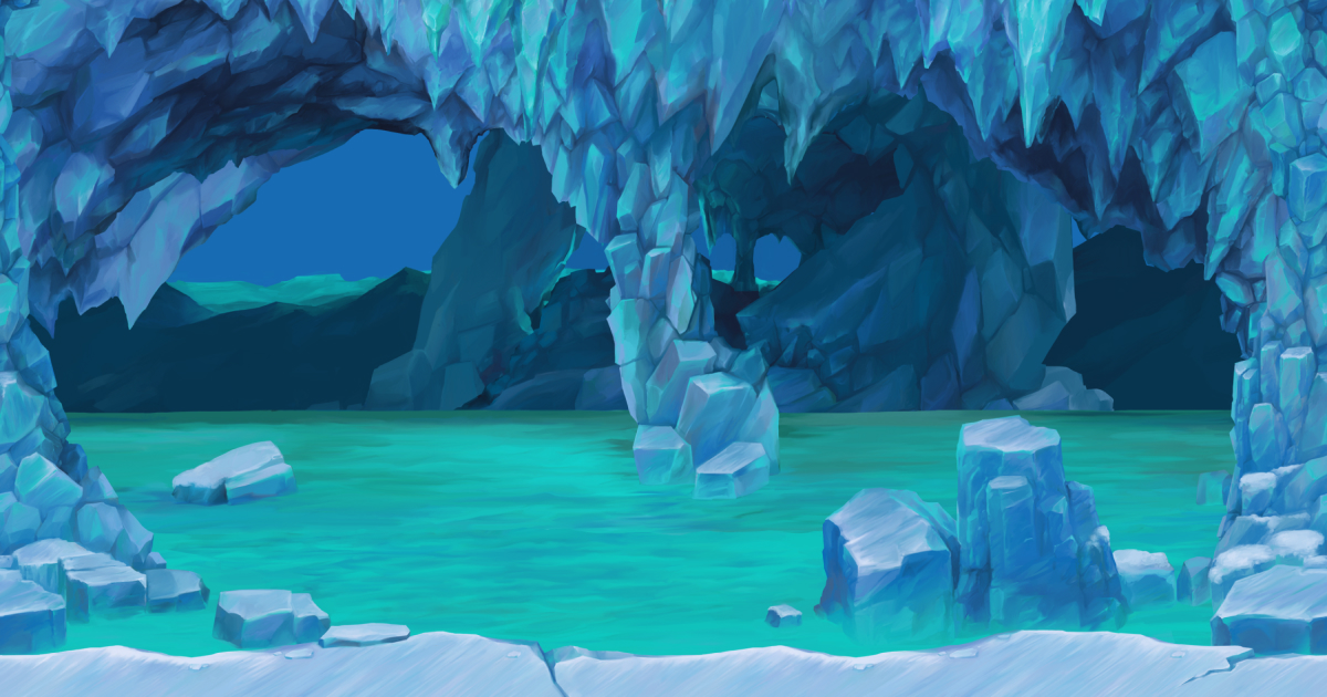 Ice Cave - Game Background | 2D Environments | Unity Asset Store