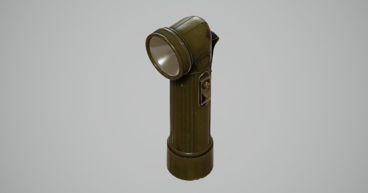 Flashlight "Anglehead" | 3D Tools | Unity Asset Store
