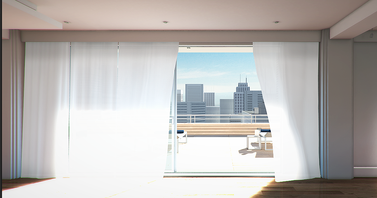 Curtains Animated | 3D Interior | Unity Asset Store