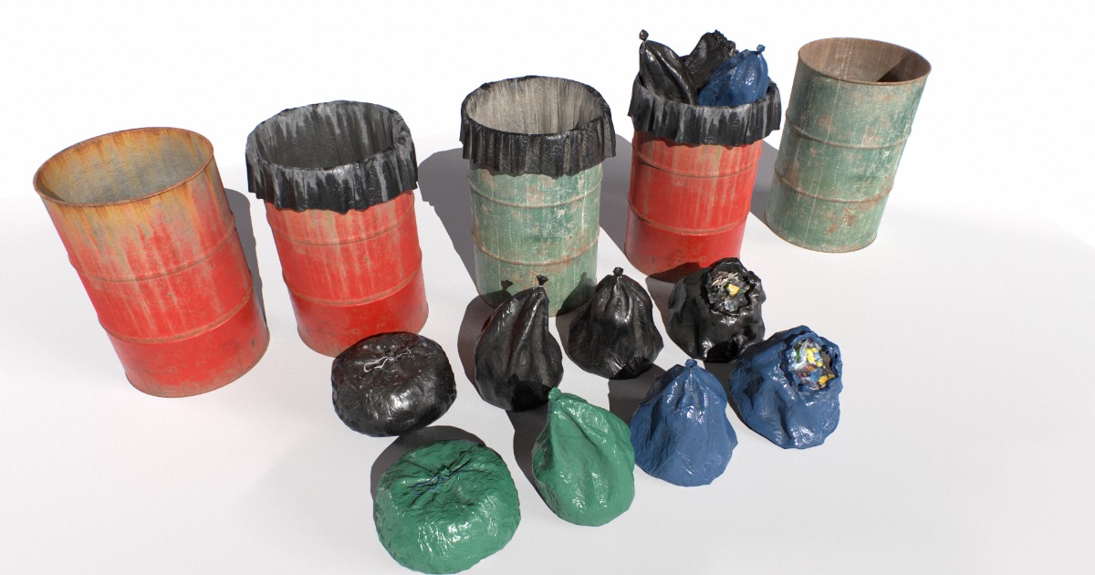 Garbage Props | 3D Props | Unity Asset Store Garbage Props | 3D Props | Unity Asset Store