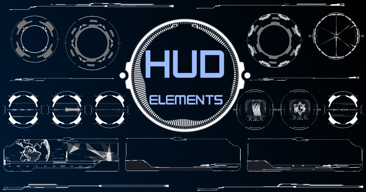 HUD Elements | 2D 텍스처 및 소재 | Unity Asset Store