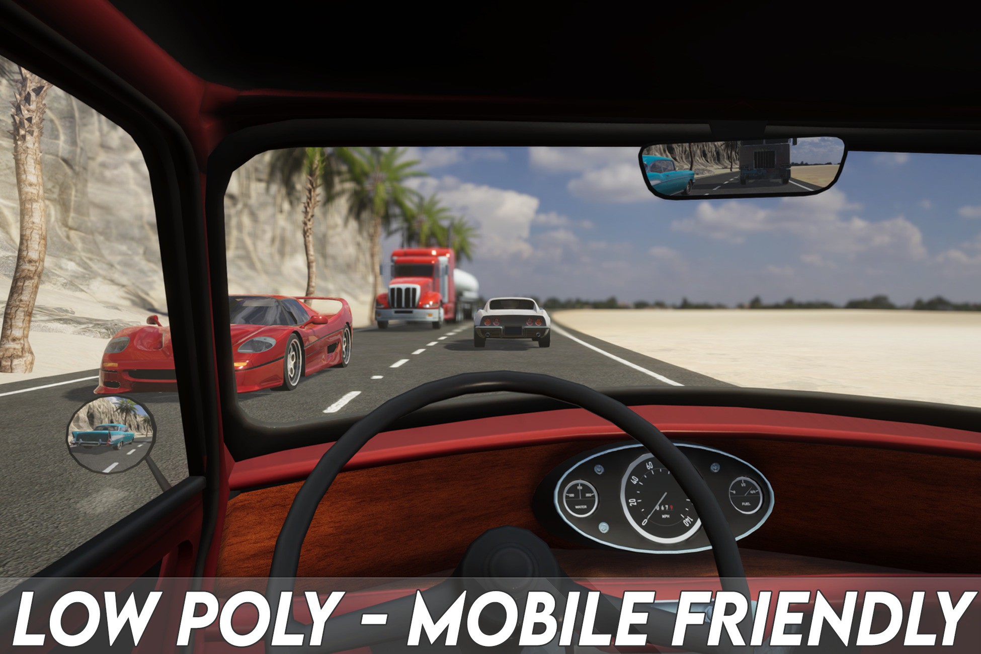 Car interior 39 | 3D Land | Unity Asset Store