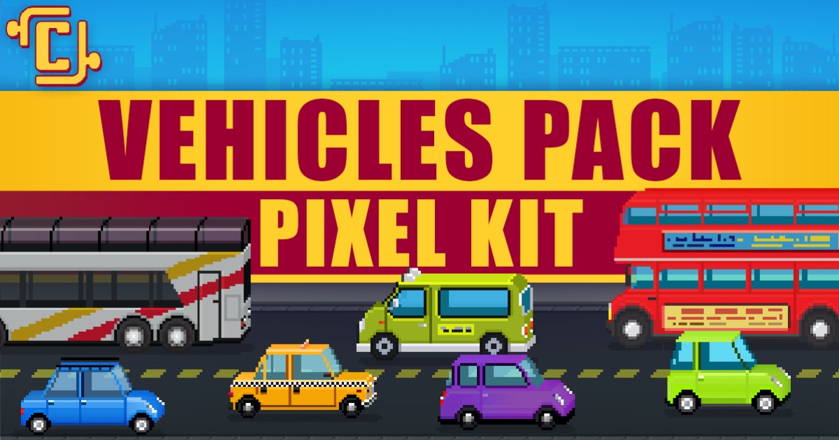 Pixel Kit - Vehicles Pack | 2D Environments | Unity Asset Store