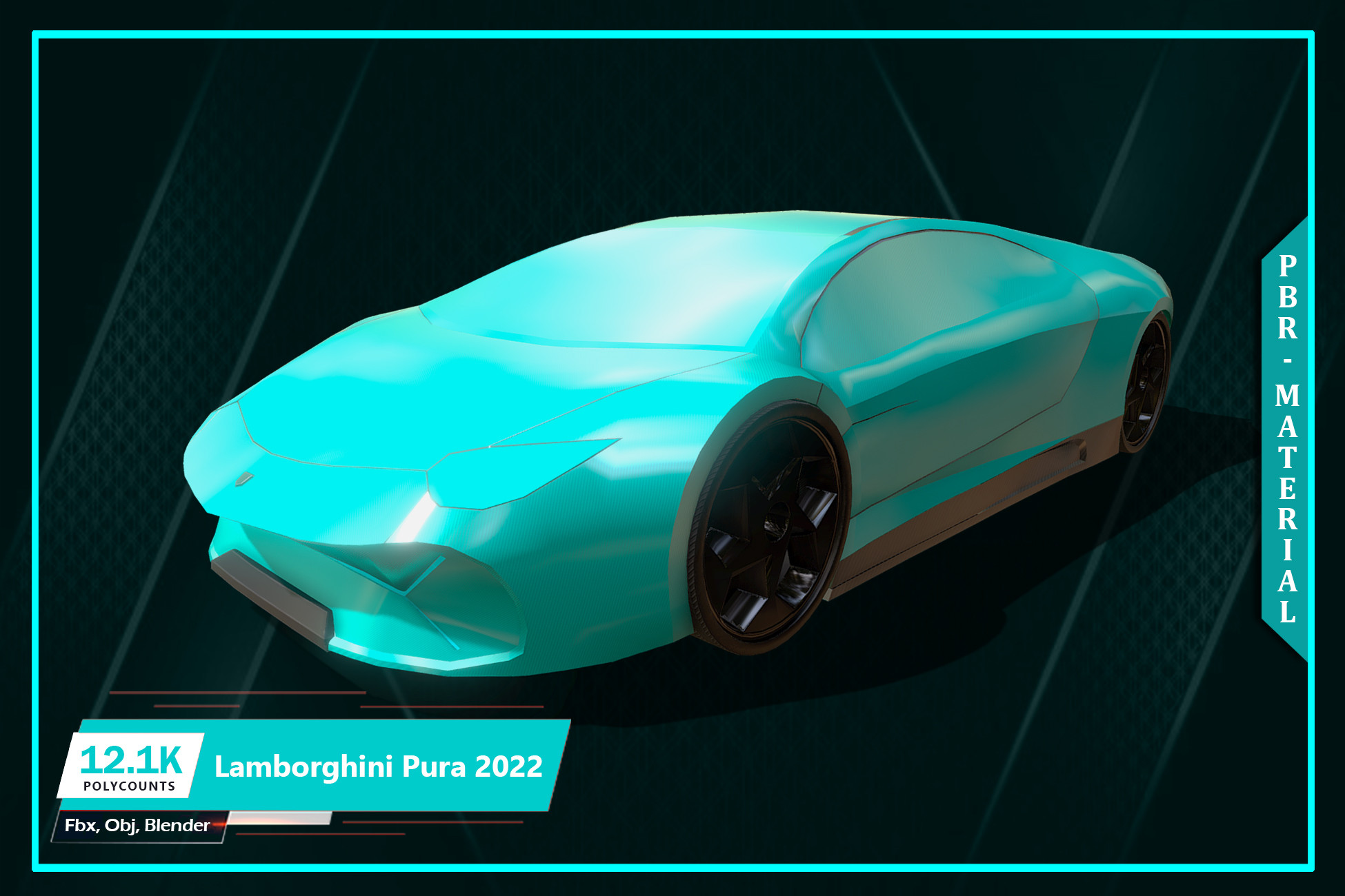 Sports Car Pura 2022 | 3D Land | Unity Asset Store