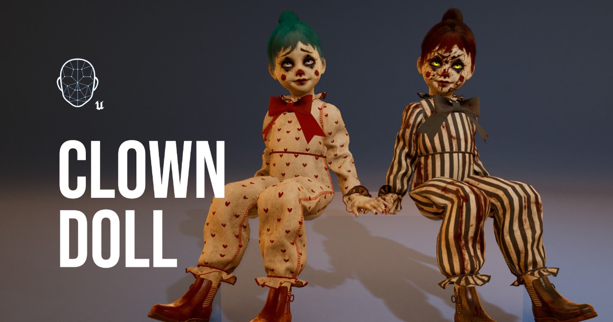 Clown_Doll G1 | Characters | Unity Asset Store