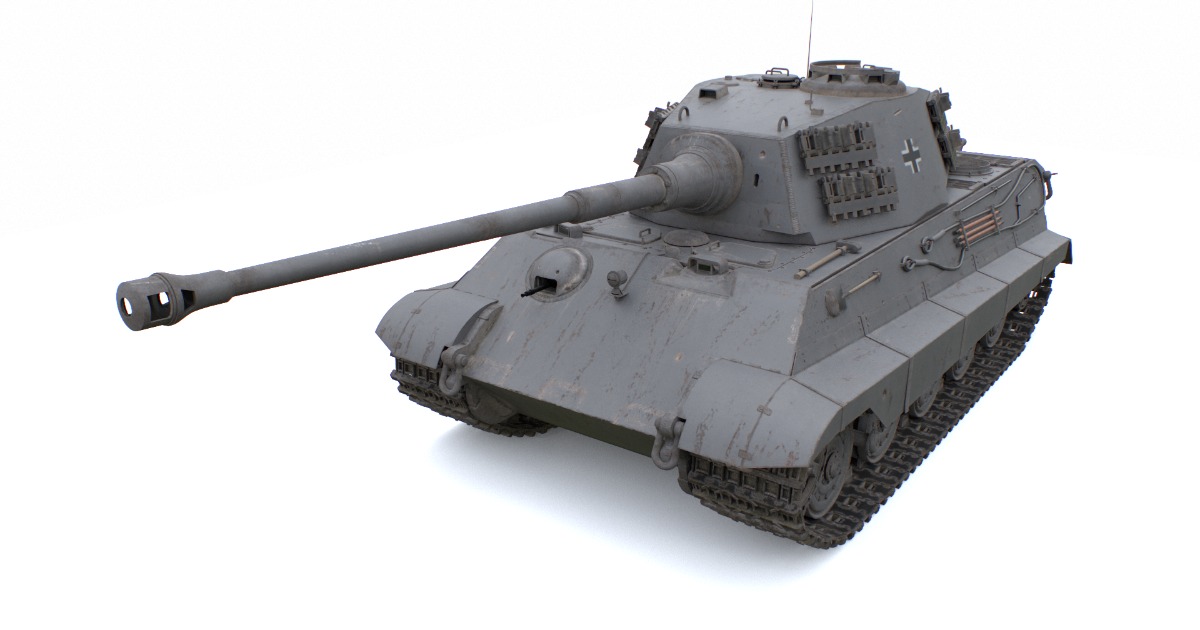 King Tiger - Tiger 2 | 3D Land | Unity Asset Store