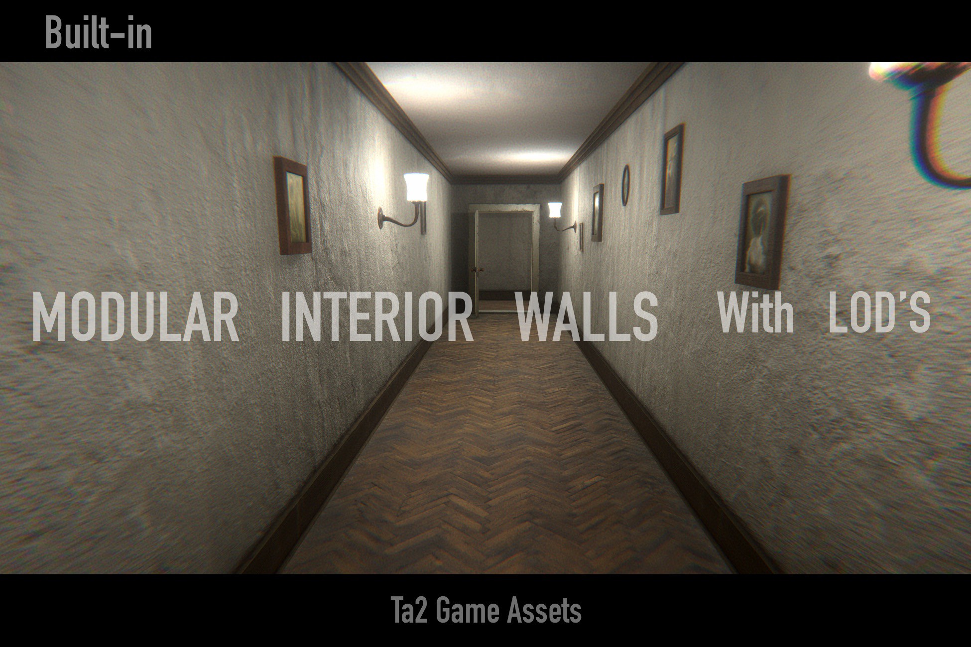 Modular Interior Walls With LOD's Built-in | 3D Environments | Unity Asset Store
