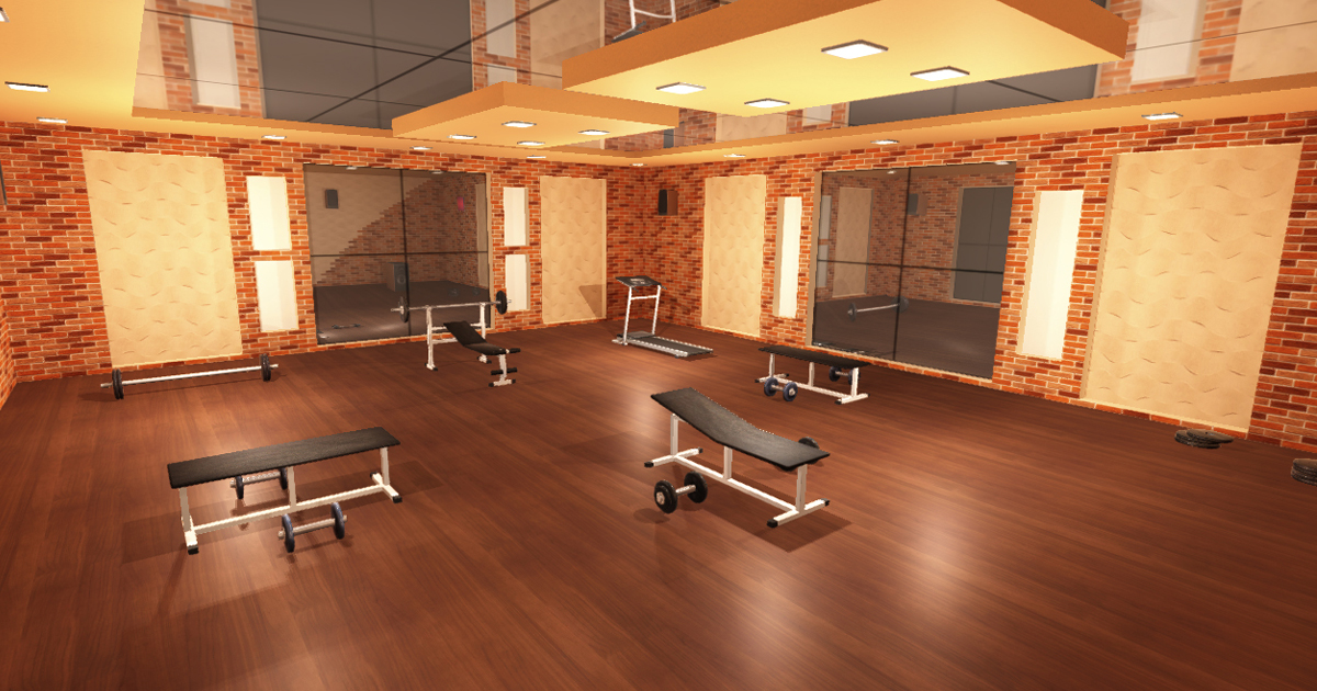 GymInterior | 3D Interior | Unity Asset Store