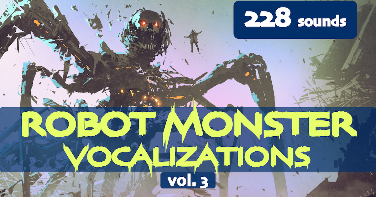 Robot Monster Vocalizations Vol. 3 | Creatures Sound FX | Unity Asset Store