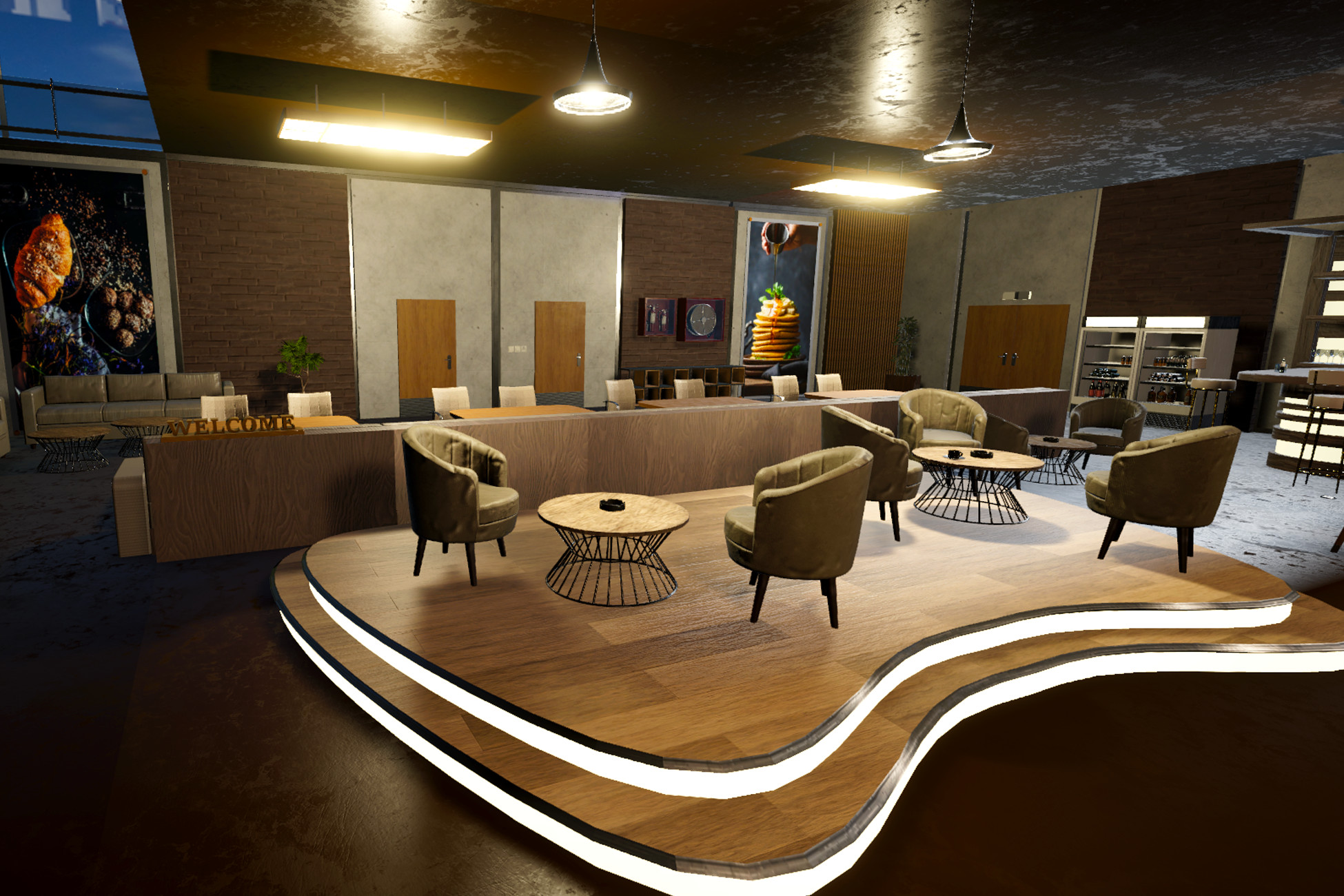 MC Restaurant & Lounge (URP) | 3D Urban | Unity Asset Store