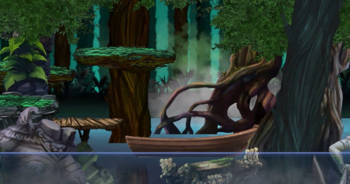 Enchanted Swamp Forest (2D) Asset Pack | 2D Environments | Unity Asset ...