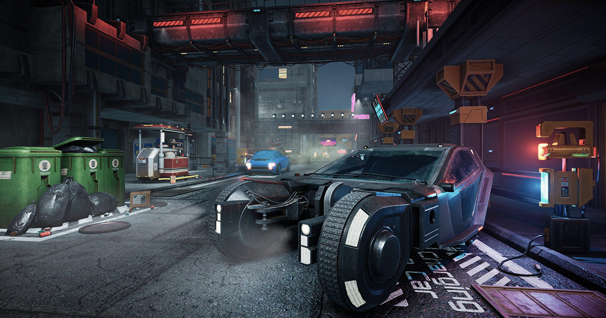 CyberPunk_City | 3D Sci-Fi | Unity Asset Store