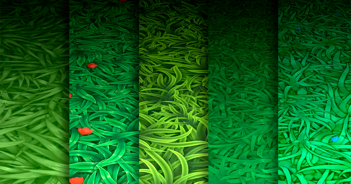 Texture Set Vol.17 Hand Painted Grass | 2D Floors | Unity Asset Store