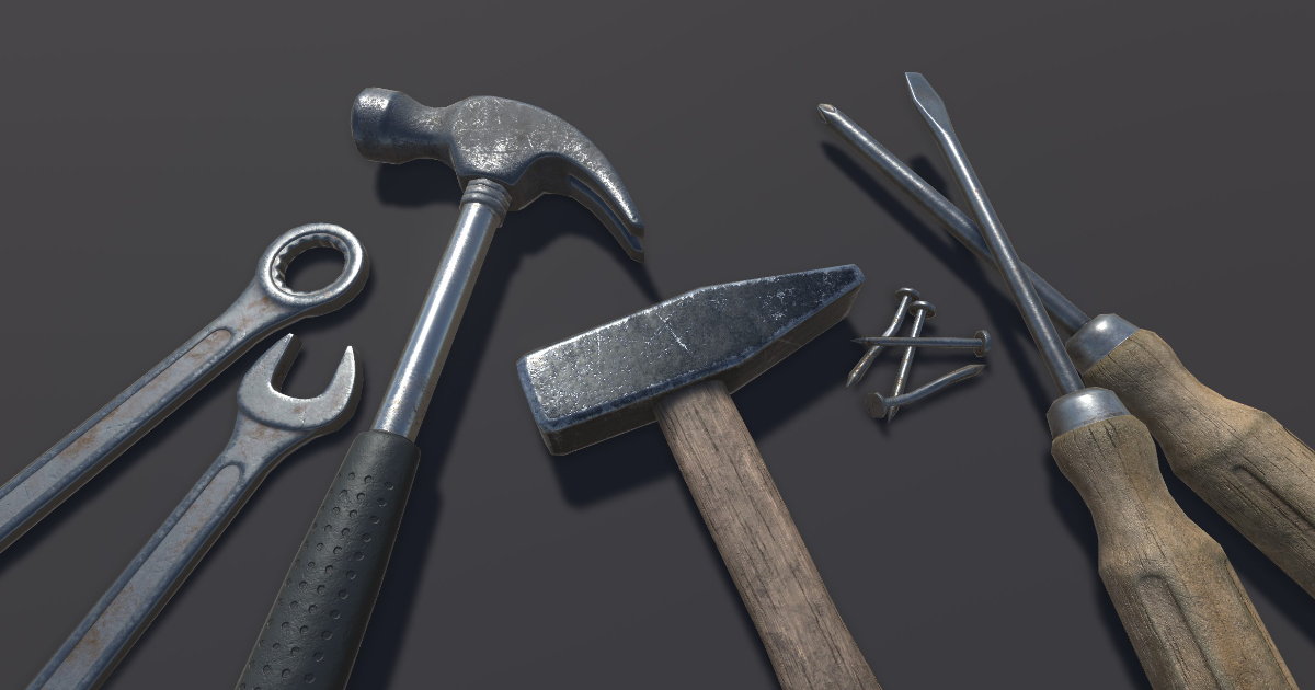 Hand Tools | 3D Tools | Unity Asset Store