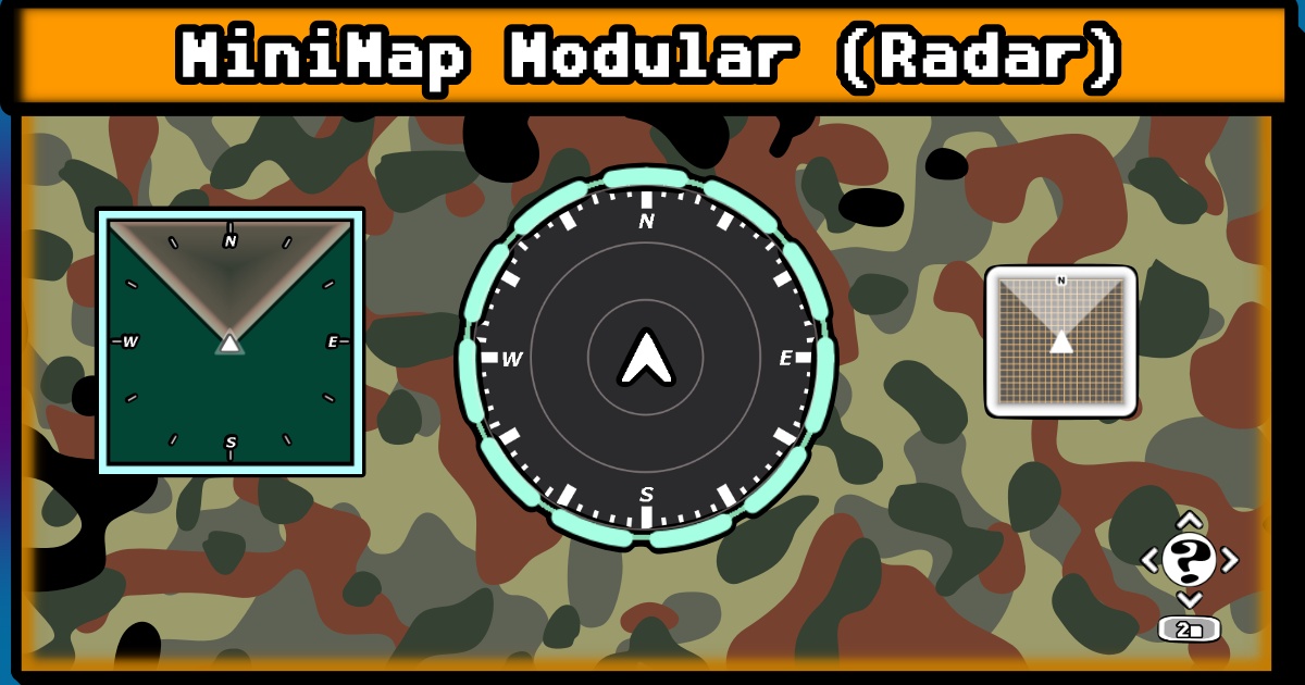 MiniMap Modular (Radar) Demo | Camera | Unity Asset Store