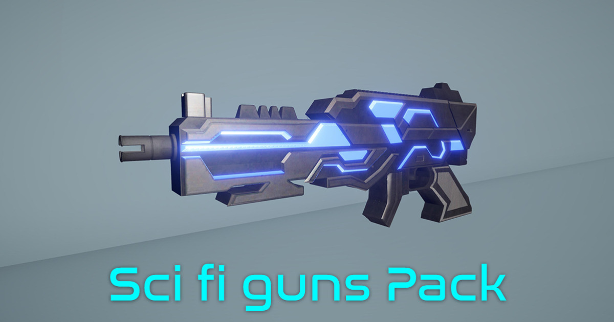 Scifi Guns Package | 3D Guns | Unity Asset Store