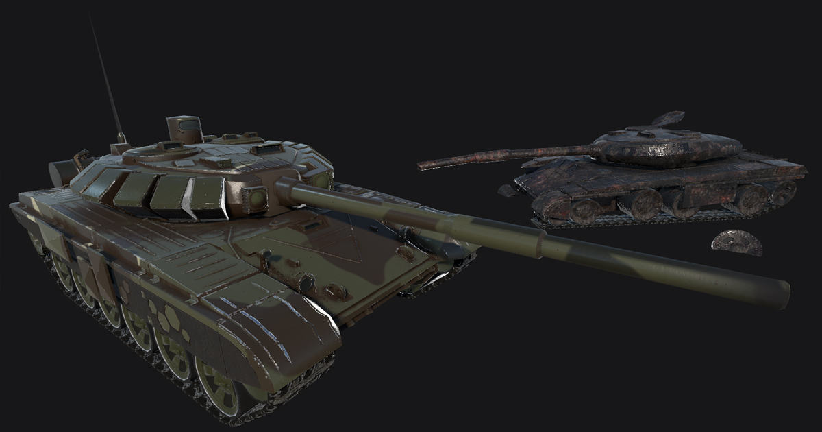 T72 Krova | 3D 汽车 | Unity Asset Store