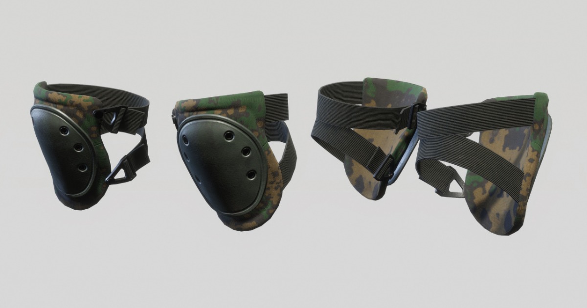 Tactical knee pads | Props | Unity Asset Store